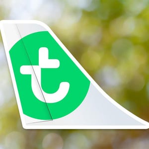 Transavia Sticker, Tailplane Sticker Waterproof for Suitcase, Car, Book ...
