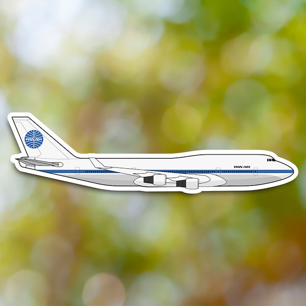 Pan Am Airlines Sticker - Etsy