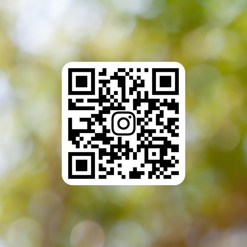 Rickroll QR Code Sticker Vinyl Decal, for Laptop Car, Book, Water ...