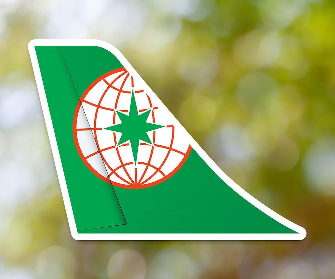 Eva Air Sticker, Tailplane Sticker Waterproof for Suitcase, Car, Book ...