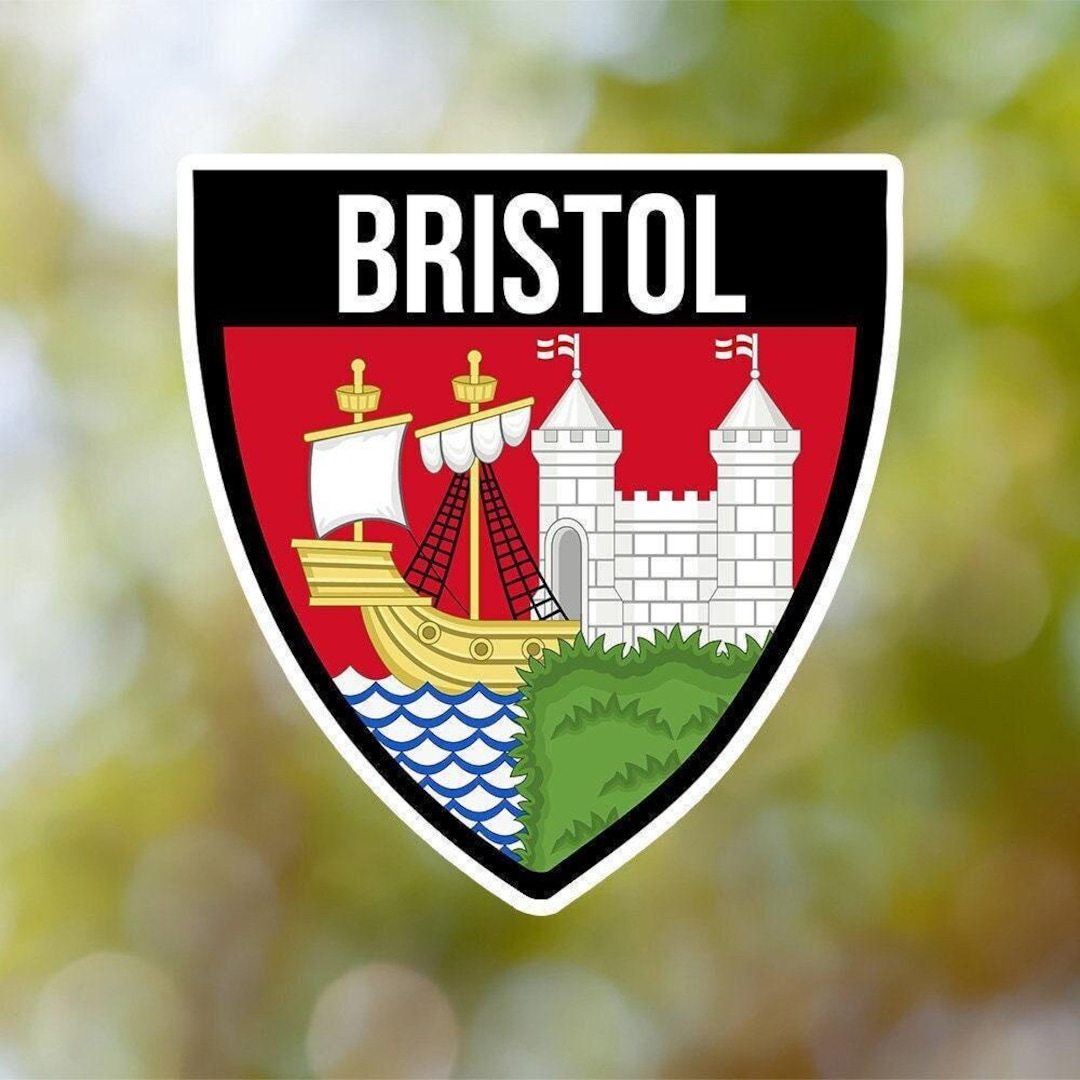 Bristol Sticker Shield Waterproof for Laptop, Car, Book, Water Bottle ...