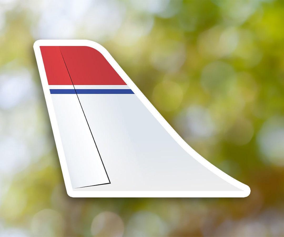 Norwegian Sticker, Tailplane Sticker Waterproof for Suitcase, Car, Book ...