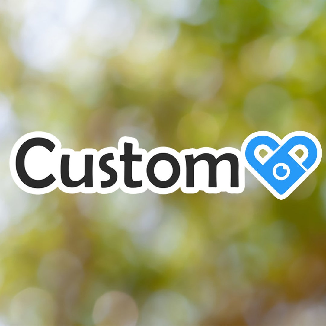 Custom Fansly Sticker Personalised Fansly Sticker Custom Social Media ...