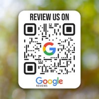 Google Review Stickers With QR Code Personalized, Custom Design ...
