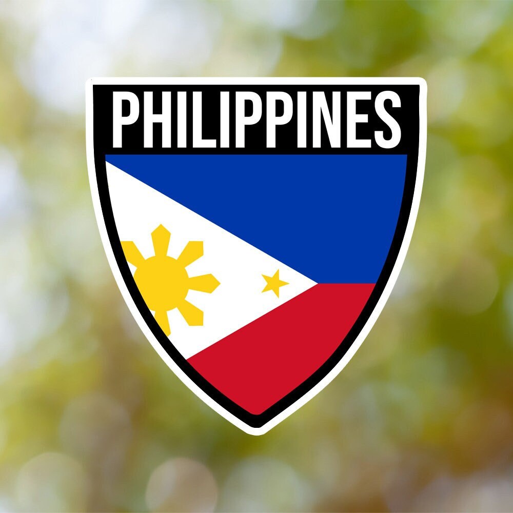 Philippine Flag Shield Logo