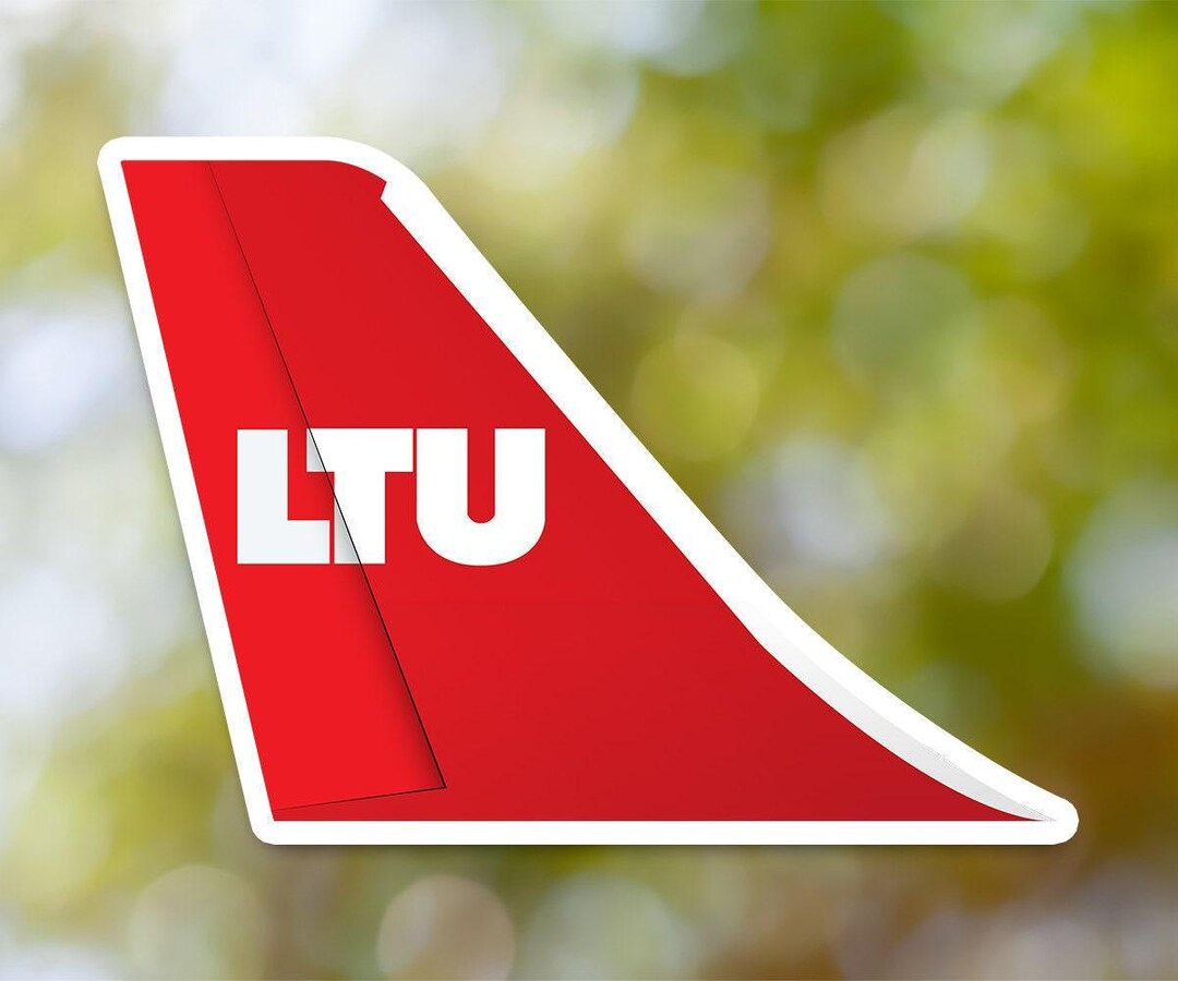 LTU Sticker, Tailplane Sticker Waterproof for Suitcase, Car, Book ...