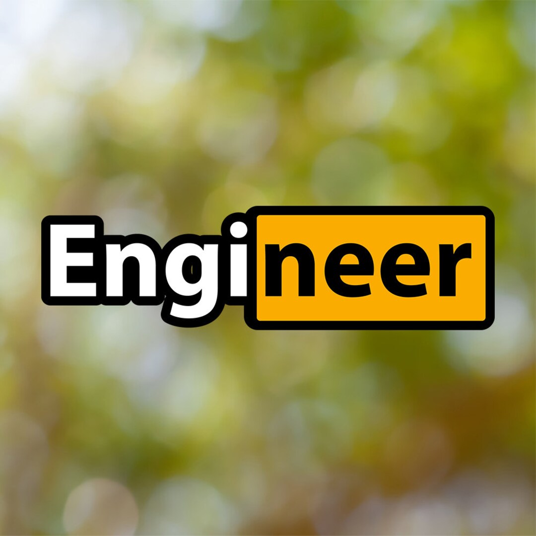 Engineer Meme Sticker, Meme Vinyl, Meme Decal, for Laptop Car, Book ...