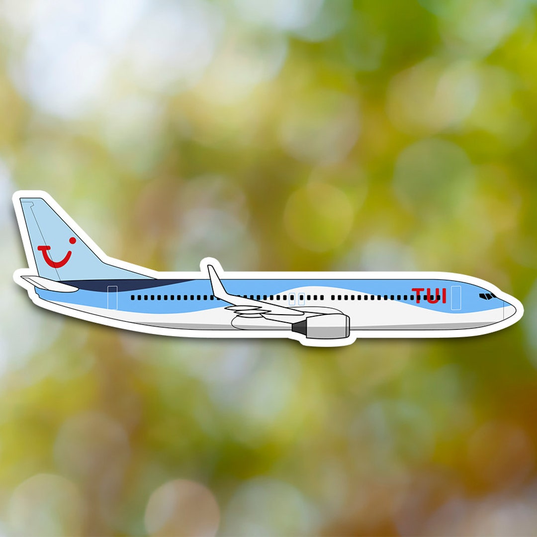 Boeing 737 Sticker, TUI Airways Airplane Sticker Waterproof for ...