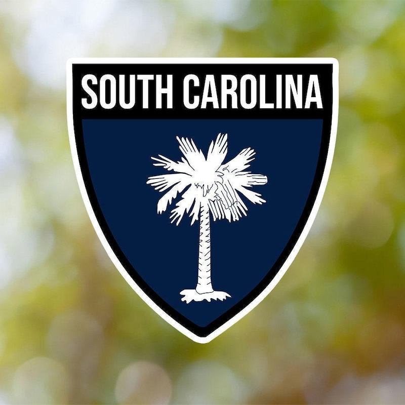 South Carolina Decal - Etsy