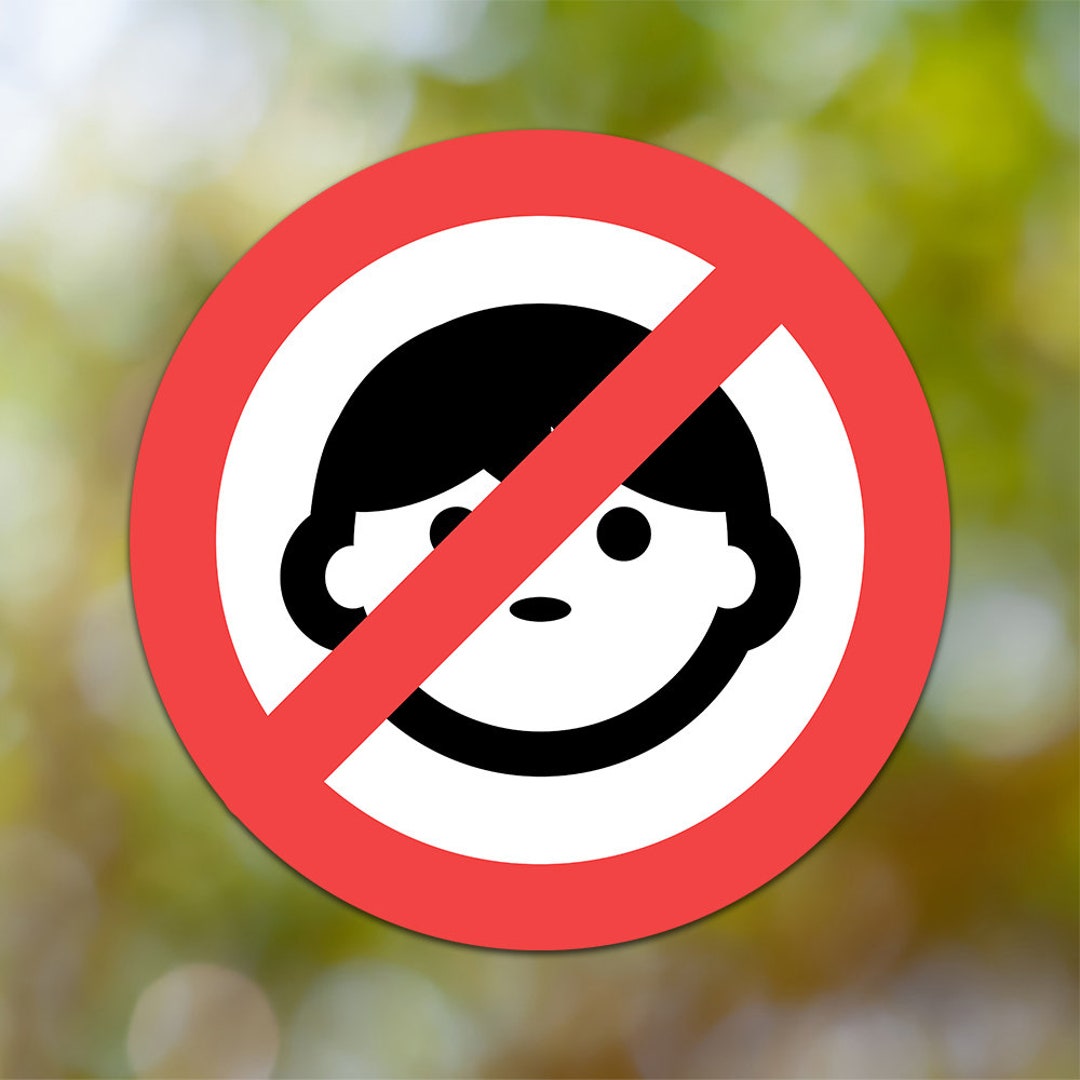 Children Forbidden Meme Sticker, Meme Vinyl, Meme Decal, for Laptop Car ...