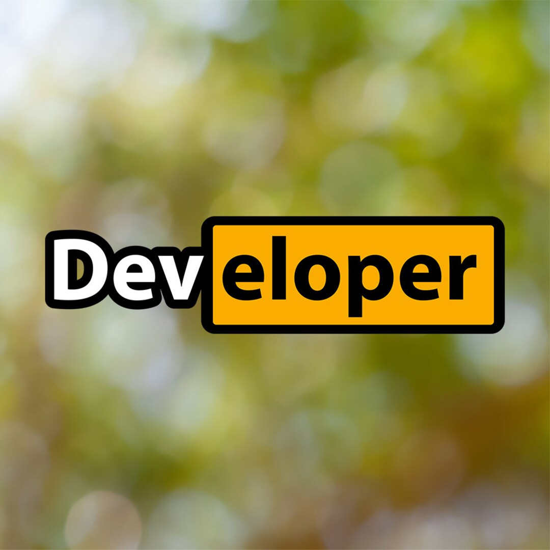 Developer Hub Meme Sticker, Meme Vinyl, Meme Decal, for Laptop Car ...