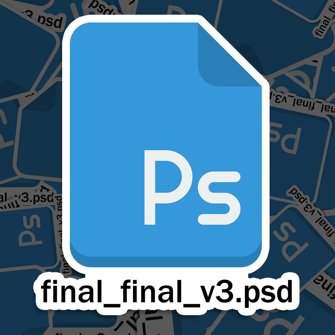 Photoshop Final Version Meme Sticker, IT Sticker Vinyl, Meme Decal, for ...