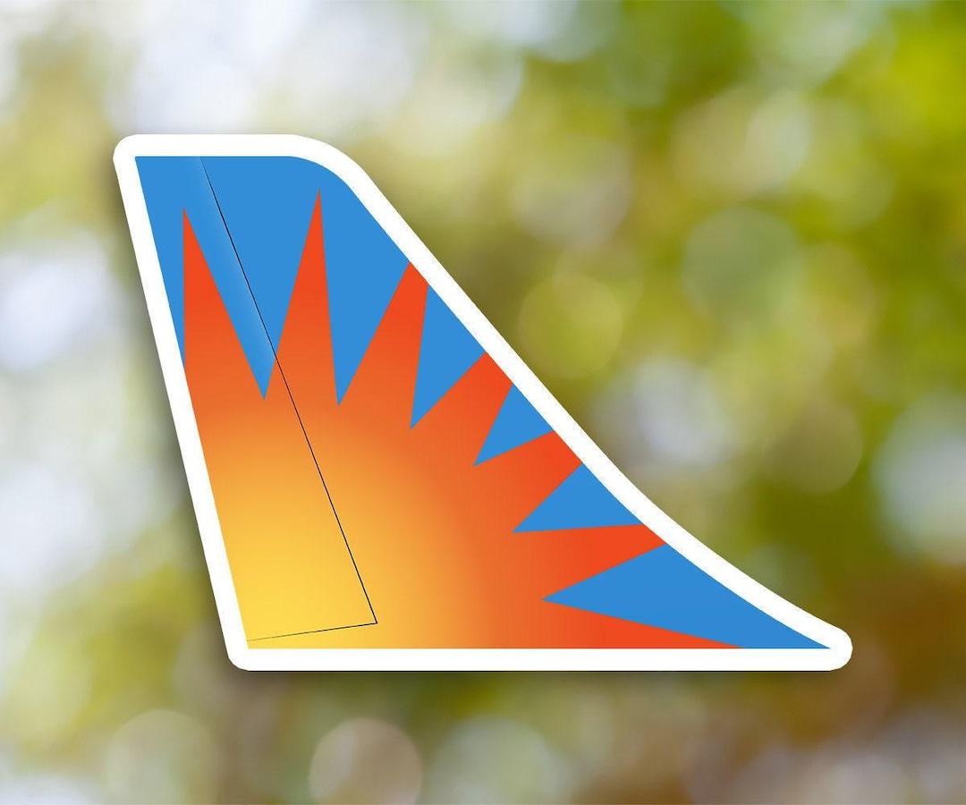 Allegiant Sticker, Tailplane Sticker Waterproof for Suitcase, Car, Book ...