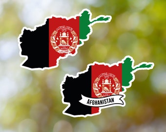 Afghanistan Kitty Waterproof Sticker Pack Cute Kitty in Afghan Gown ...