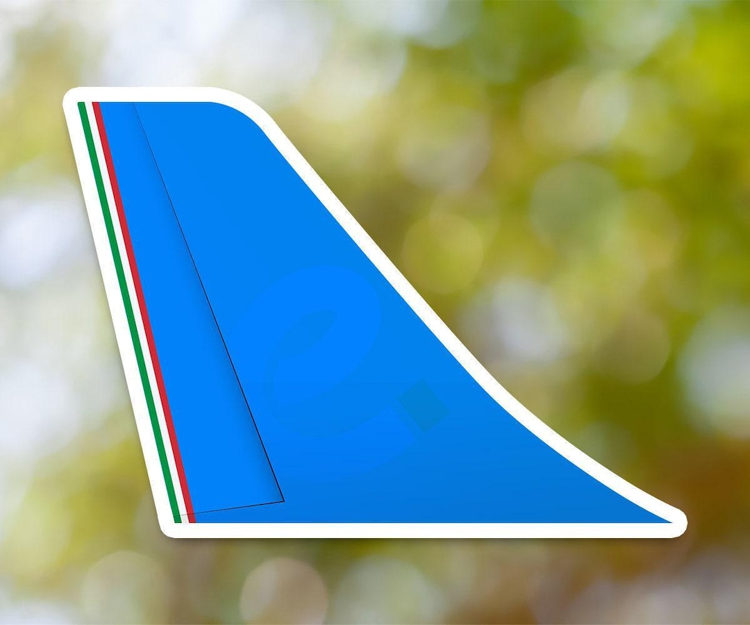 ITA Sticker, Tailplane Sticker Waterproof for Suitcase, Car, Book ...