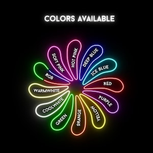 Custom Anime Neon Signs, Akatsuki Cloud Neon Sign, Cartoon Wall Art ...