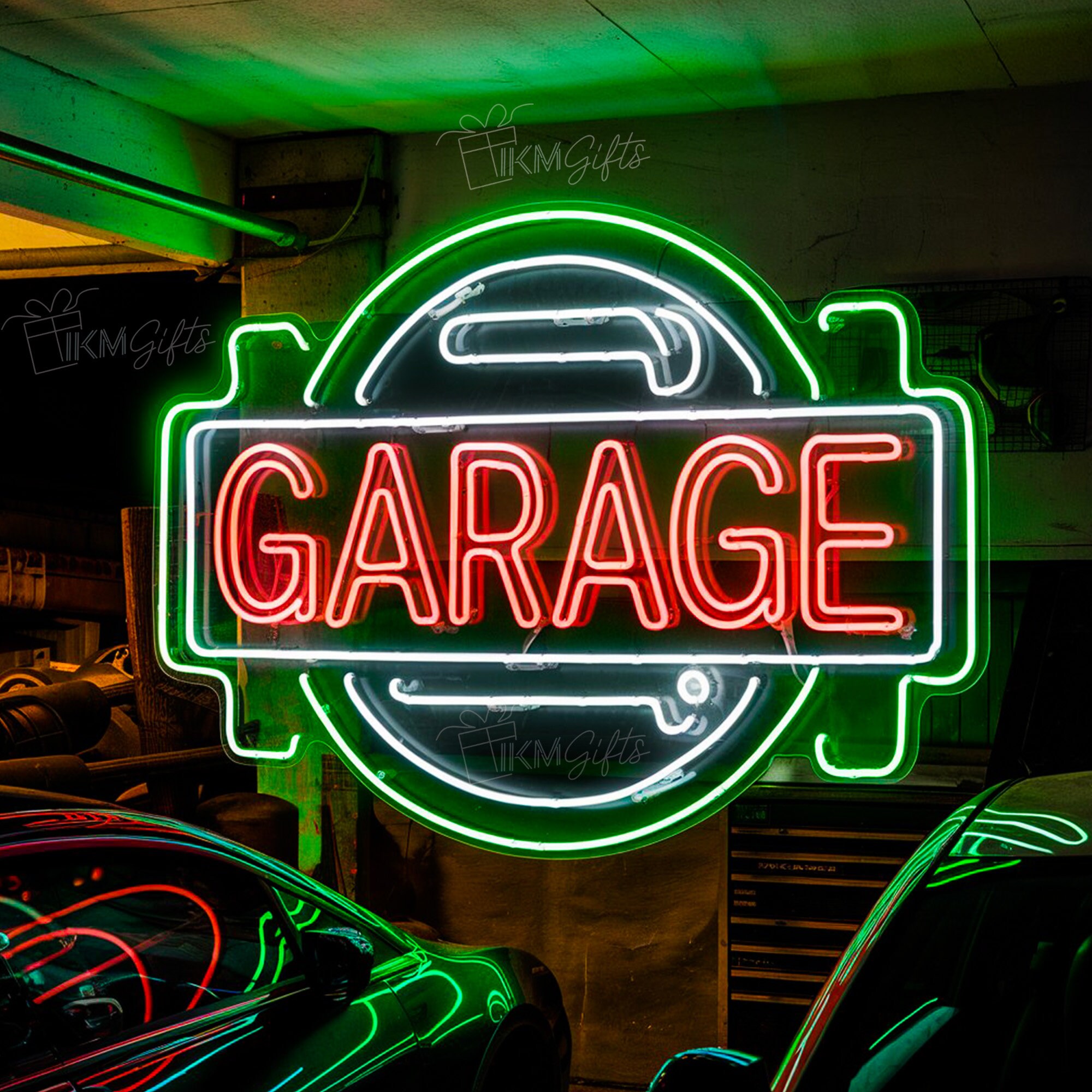 Custom Garage Sign Custom Neon Signs Custom Neon Light Custom Neon Logo ...