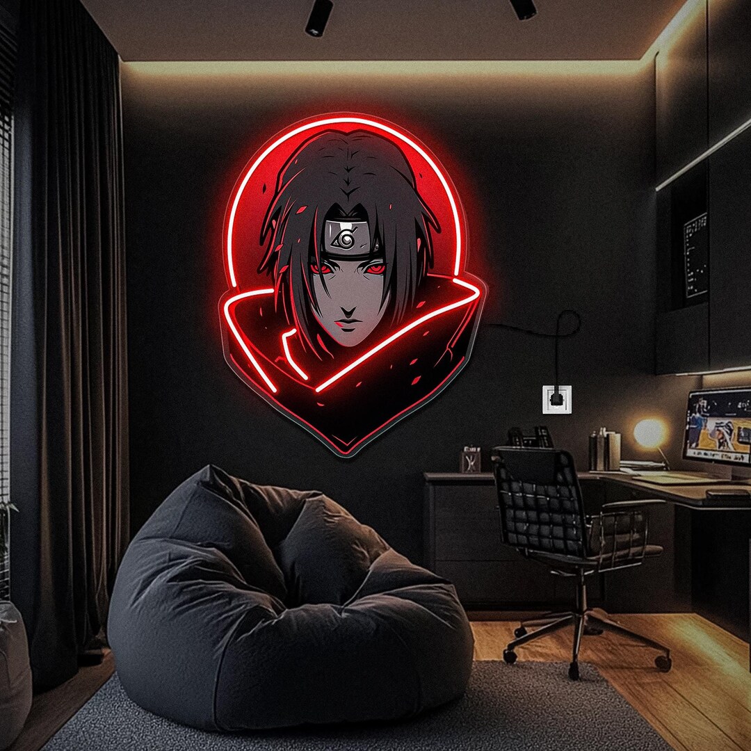Anime Plexiglass Neon Art, Anime Neon Sign, Anime Neon Light Sign ...