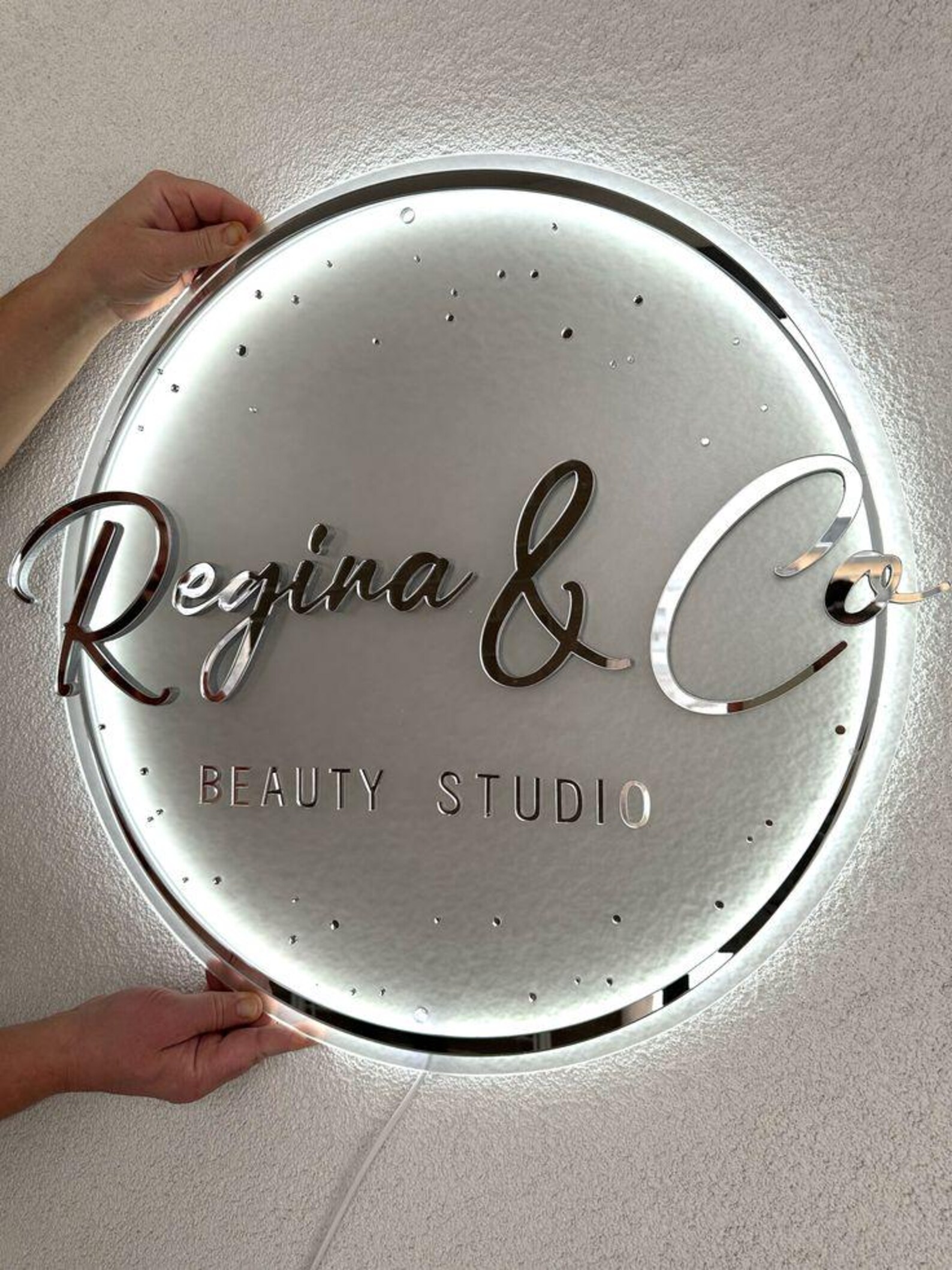 Custom Acrylic Sign, Neon Acrylic Signage, Business LED Sign, Wall ...