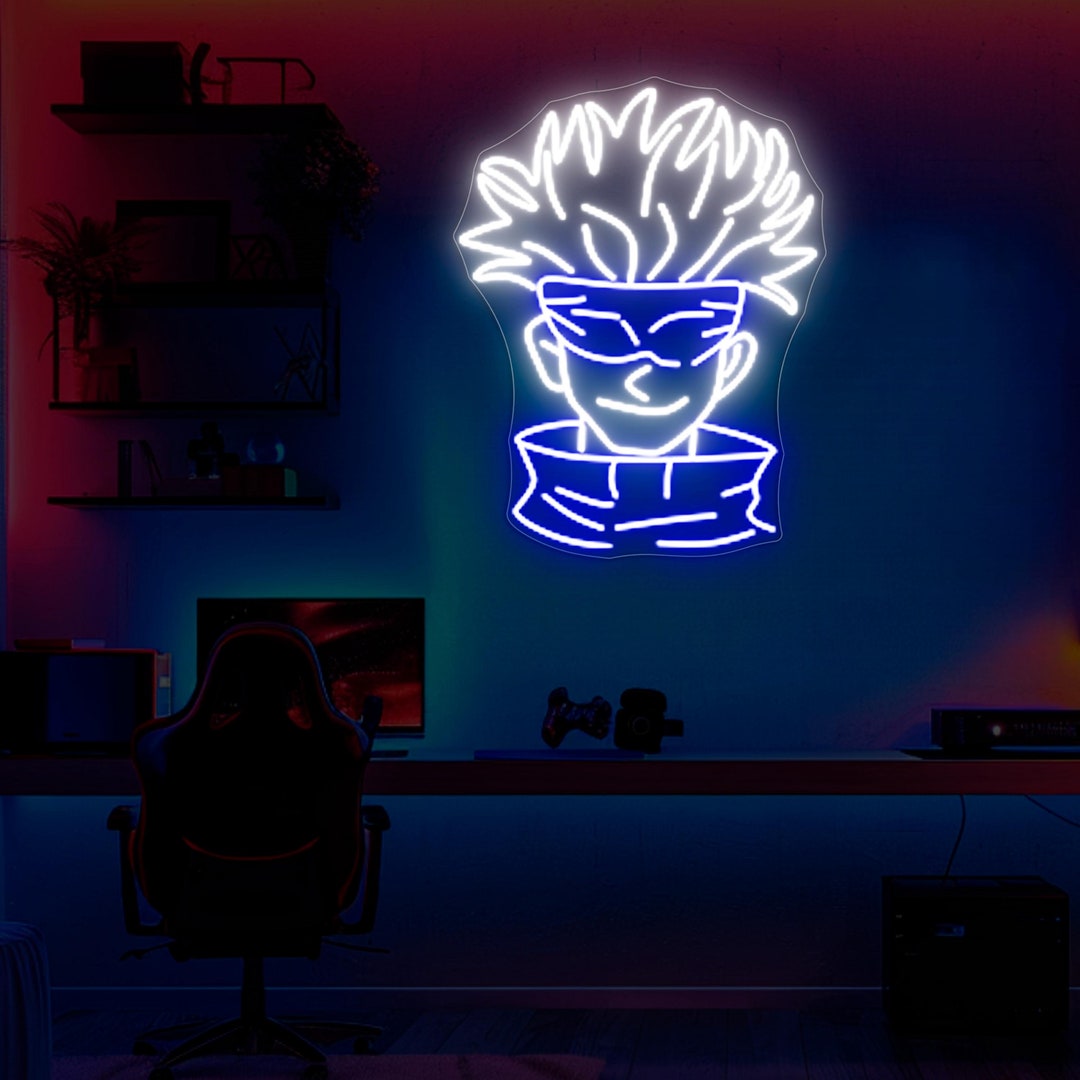 Custom Anime Led Sign,animal Neon Light,anime Neon Sign,kids Room Wall ...