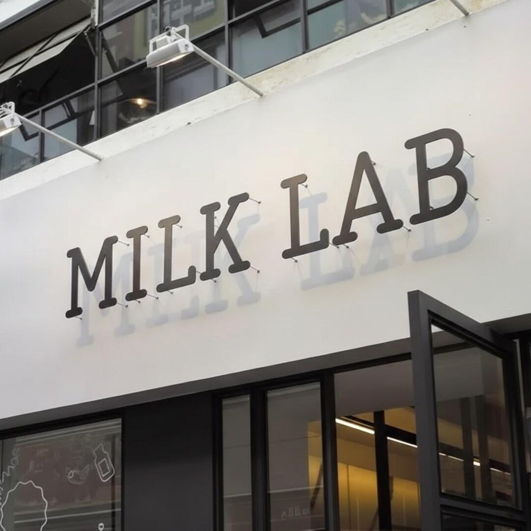 Custom Metal Floating Letters, Modern Business Sign, 2D Raised Signage ...