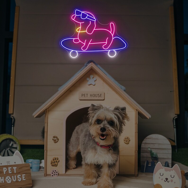 Custom Neon Sign Pet Shop Neon Sign Pet Salon Led Sign Pet Lover Gift ...