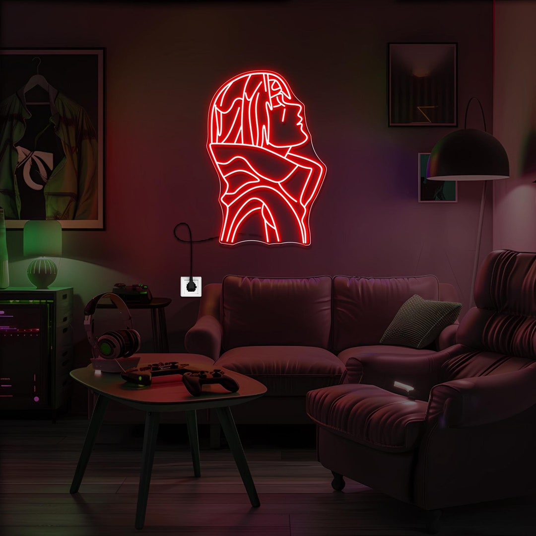 Itachi Neon Sign, Custom Anime Led Sign,animal Neon Light,anime Neon ...