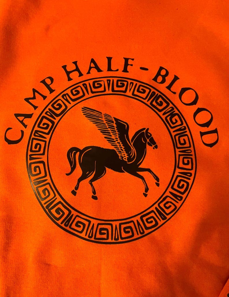 Percy Jackson Camp Half Blood Svg File Digital Download - Etsy