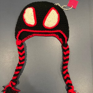 Miles Morales Beanie From Into the Spiderverse Mayday Hat - Etsy