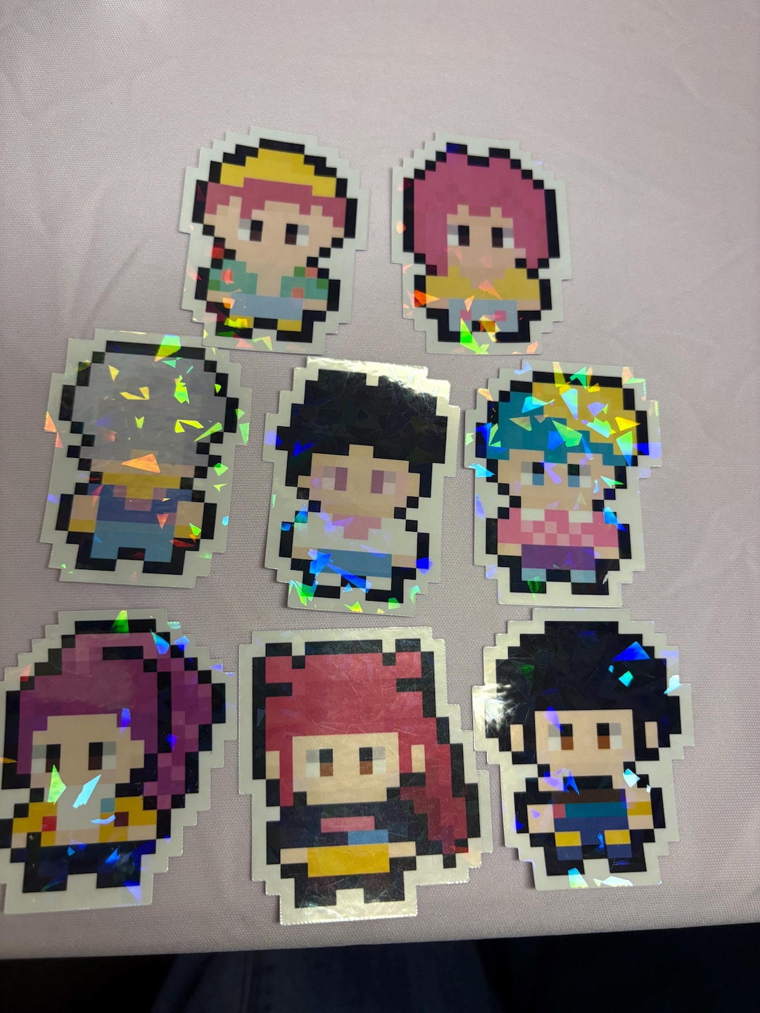 Kpop Demon Hunter Inspired Pixel Character Sticker 2.5" - Etsy UK
