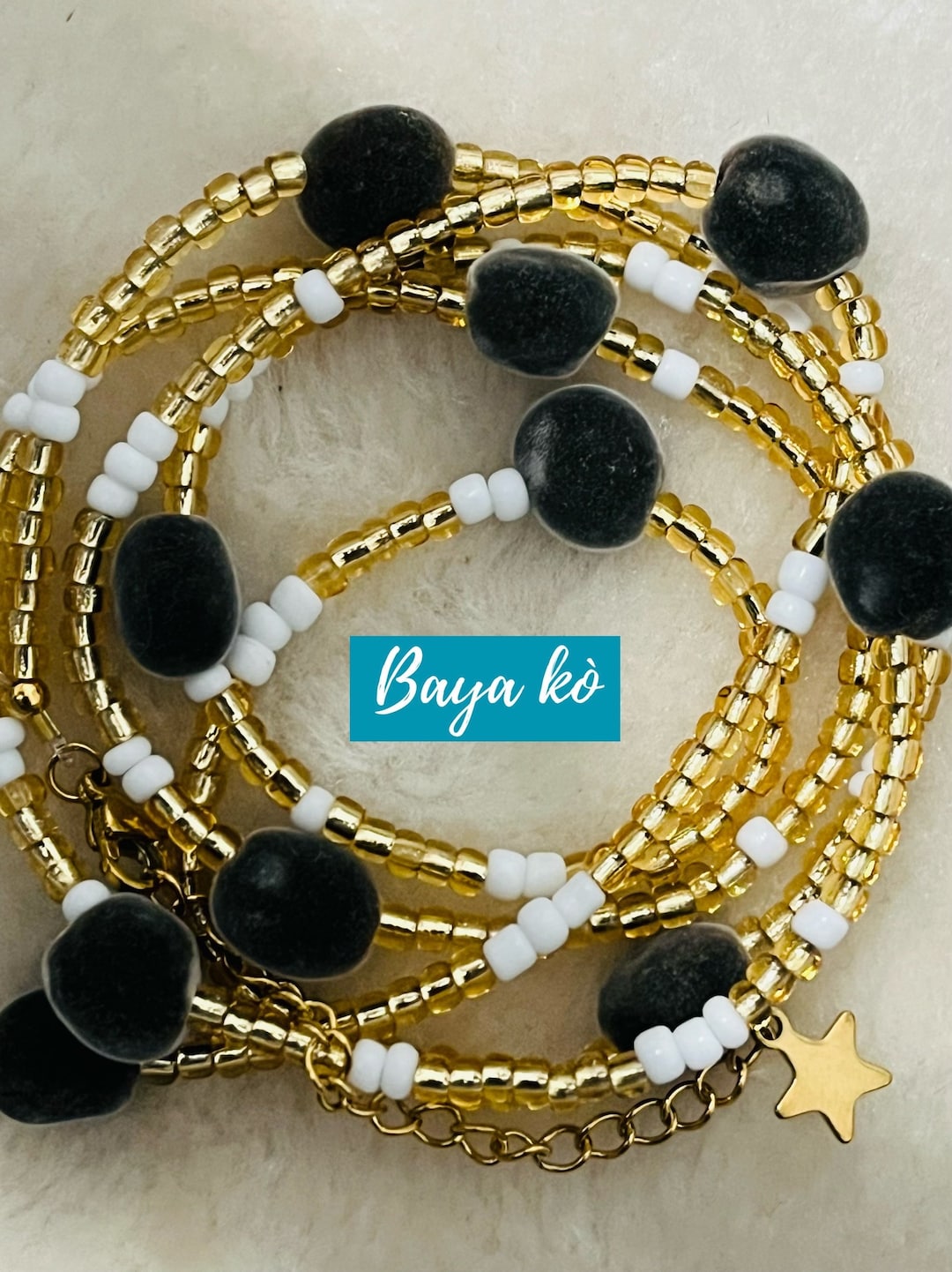 Baya Zanzibar Seeds Bine Bine African Waist Beads Waist Chain Waist ...