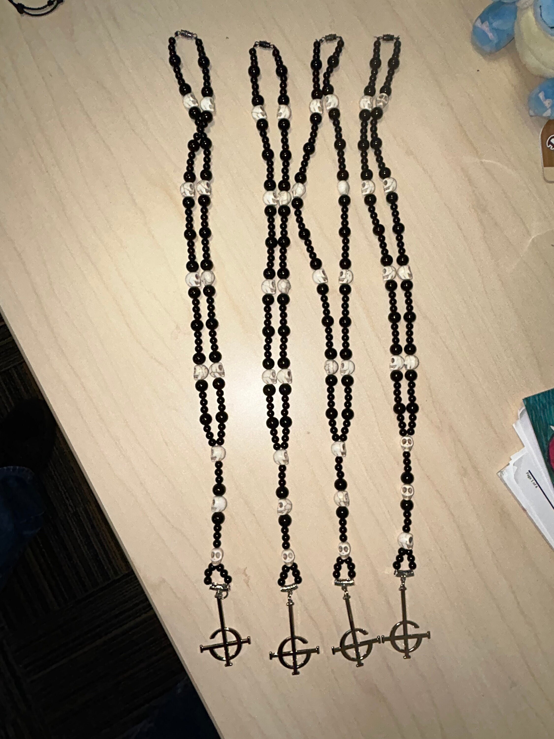 Custom Fan Made Ghost Rosary - Etsy