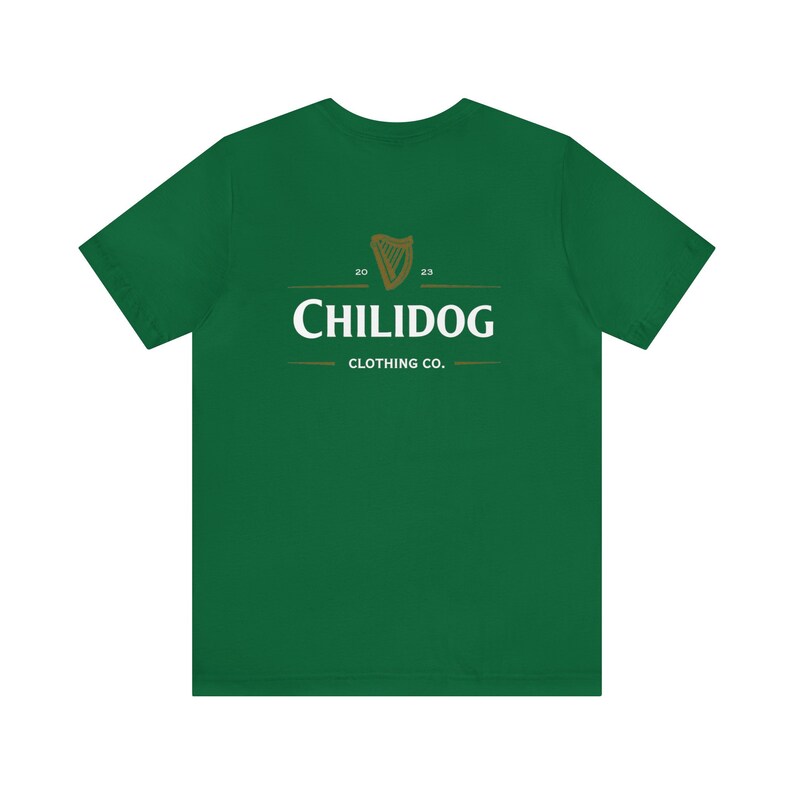 Chili Dog Irish Beer Style Tee - Etsy