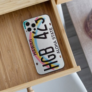 Texas Phone Case Licence Plate Cover Fit for iPhone 17 16 15 14 13 12 ...