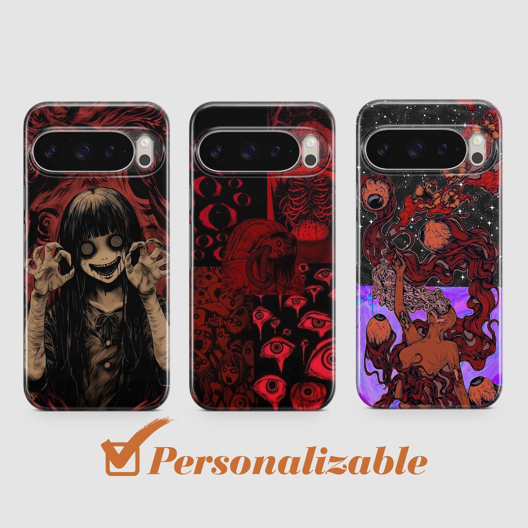 Horror Phone Case Creepy Dark Aesthetic Cover Fit for Google Pixel 10 ...