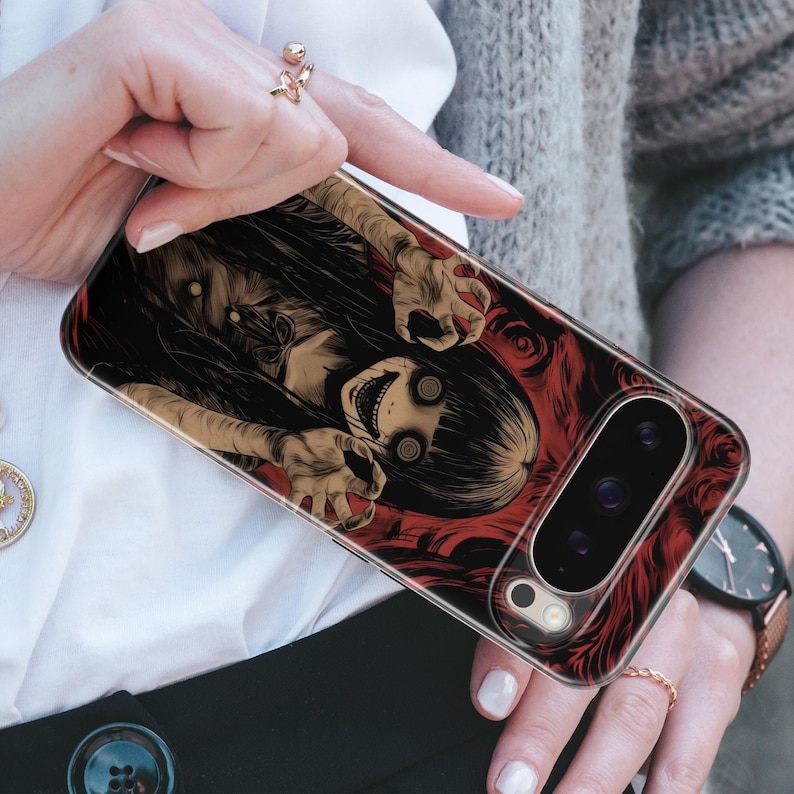 Horror Phone Case Creepy Dark Aesthetic Cover Fit for Google Pixel 10 ...