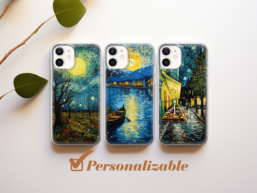Art Phone Case Vincent Van Gogh Cover Fit for iPhone 17 16 15 14 13 12 ...