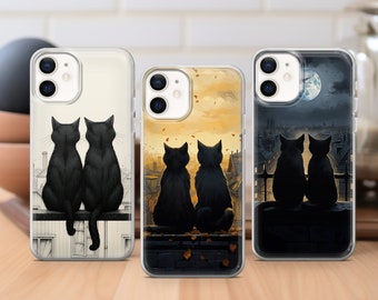 Moon Phone Case Celestial Stars Cover Fit for iPhone 15 14 13 12 11 Pro ...