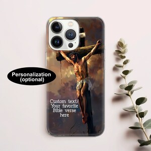 Jesus Christ Phone Case Christian Cross Cover Fit for Samsung S25 S24 ...