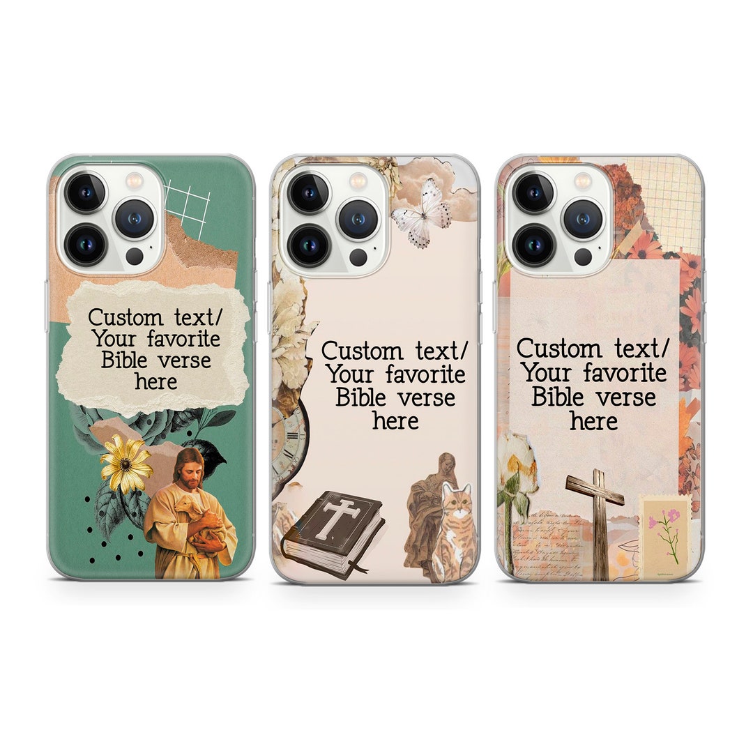 Christian Phone Case Bible Verse Psalm Cover Fit for iPhone 17 16 15 14 ...