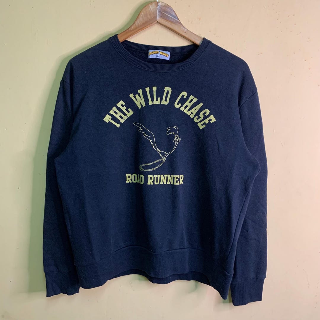 Vintage Looney Tunes Road Runner Sweatshirt Looney Tunes Crewneck ...