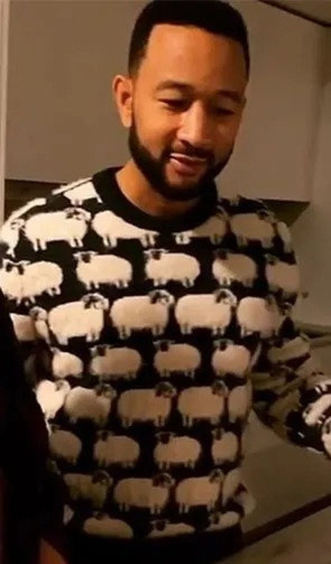 John Legend Sheep Sweater - Etsy