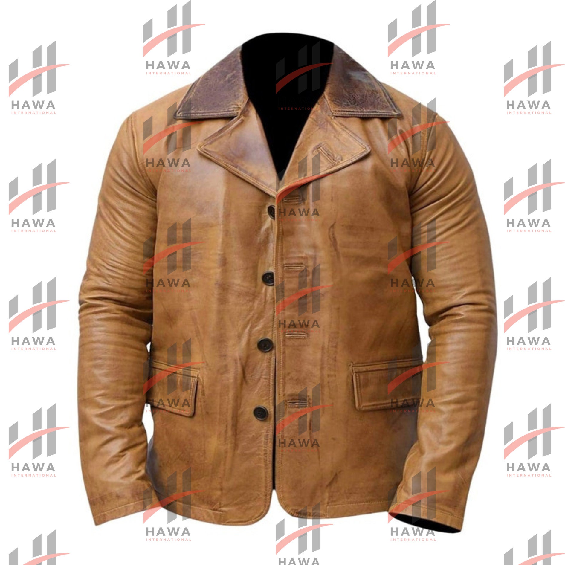 Red Redemption 2 Leather Coat Jacket Dead Arthur Morgan Brown - Etsy