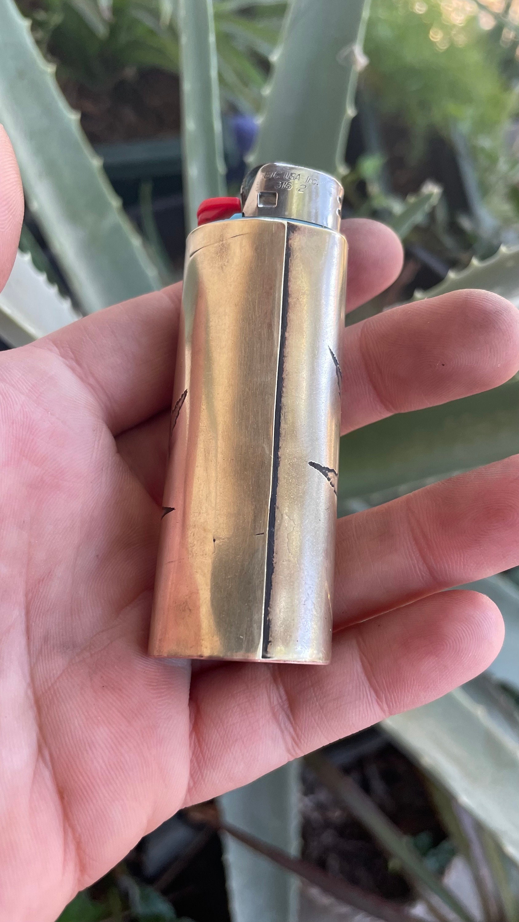 Vintage Brass Lighter Aesthetic Look Steal Your Face Metal Lighter Vintage Brass Lighter ...