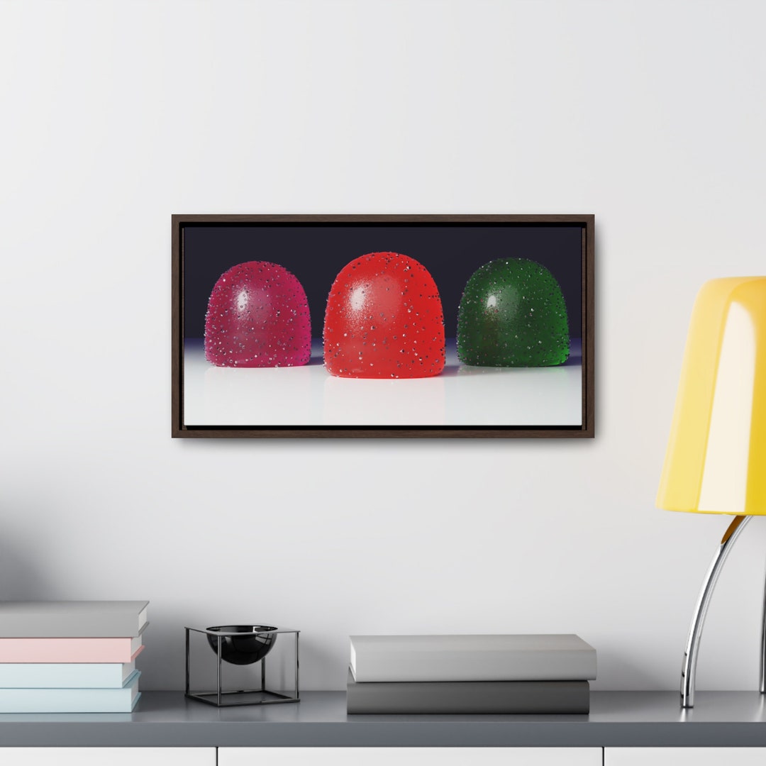 3D Gumdrops Gallery Canvas Wraps Horizontal Frame - Etsy