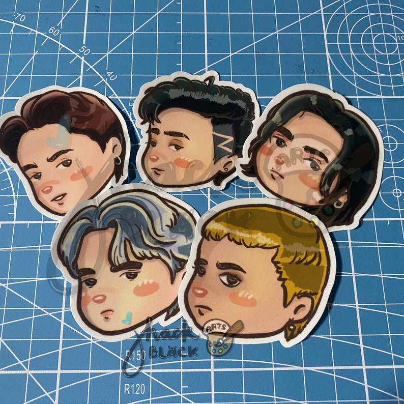 PPOP SB19 (random) Cute Fanart Vinyl Die Cut Sticker - Etsy