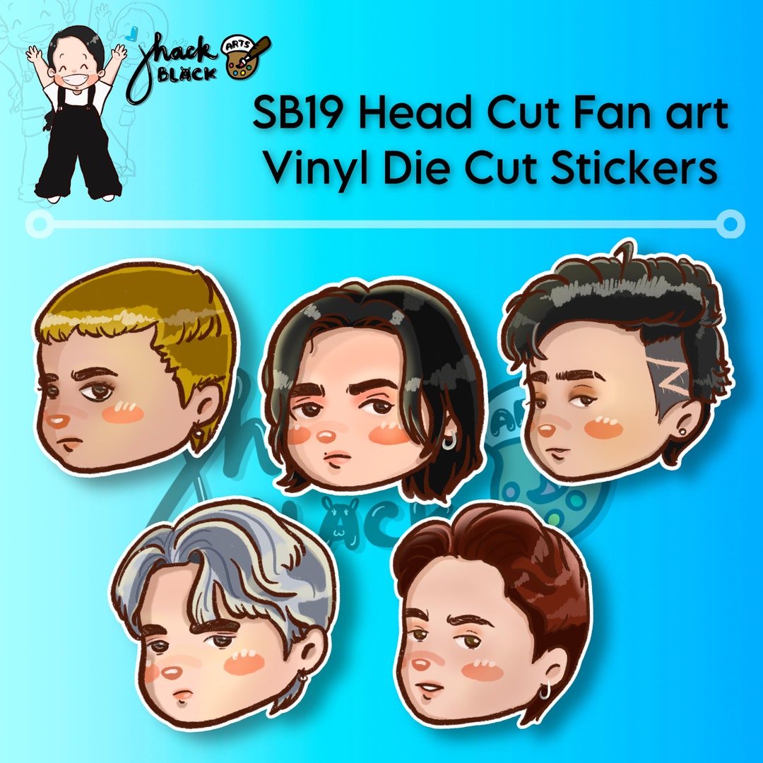 PPOP SB19 (random) Cute Fanart Vinyl Die Cut Sticker - Etsy