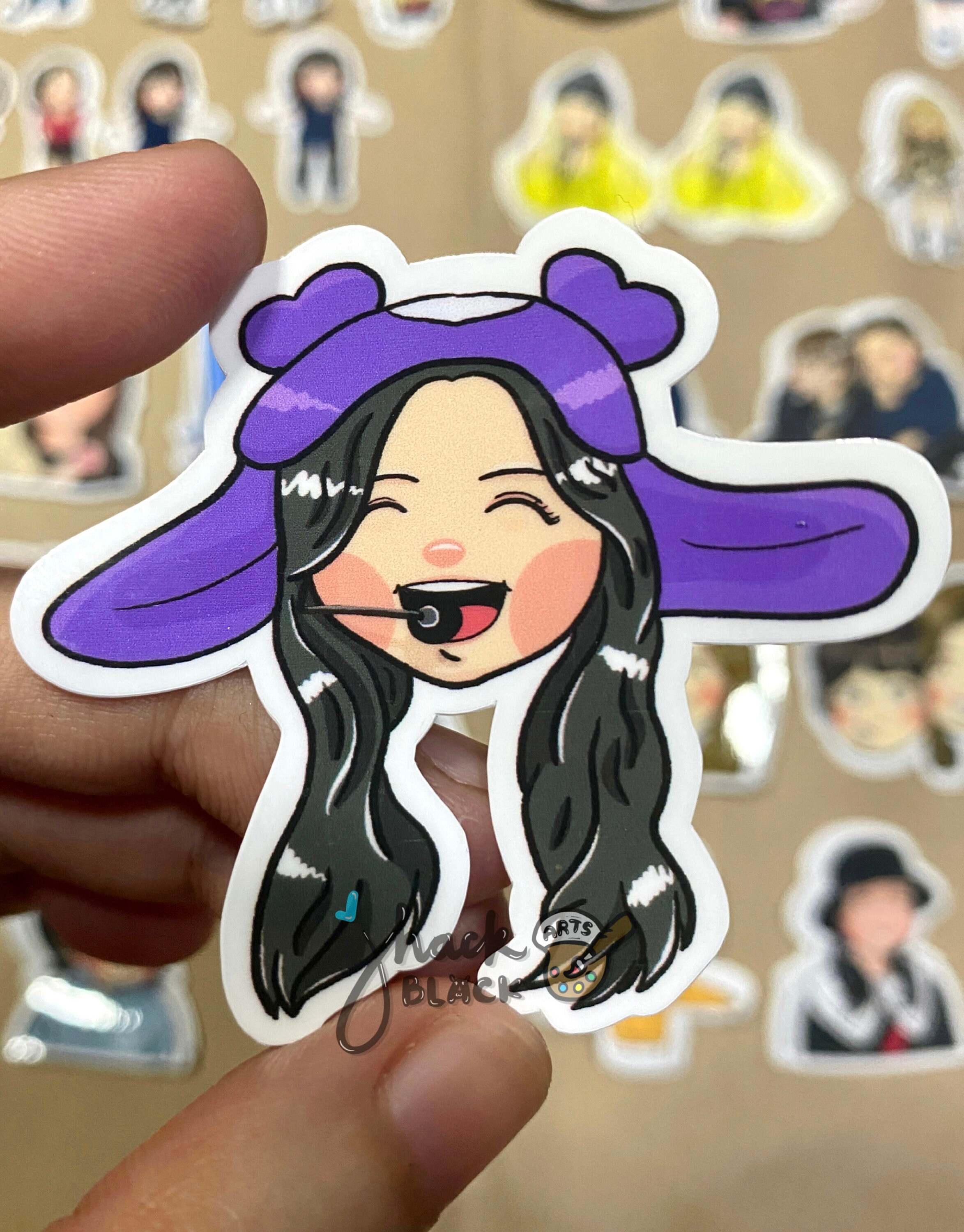 TWICE random Fanart Vinyl Die Cut Sticker - Etsy