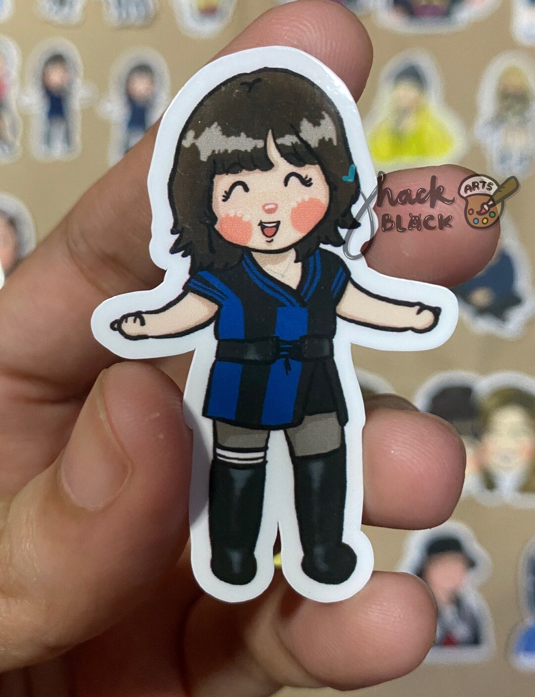TWICE Yoo Jeongyeon Cute Fanart Vinyl Die Cut Sticker - Etsy