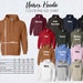 Custom Text Embroidered Sweatshirt, Personalized University Embroidery ...